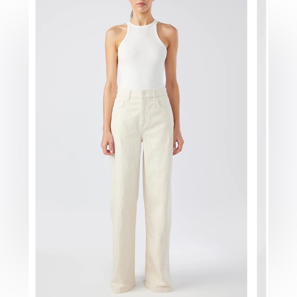 Triarchy | Jeans | Triarchy Ms Fonda High Rise Wide Leg Off White ...